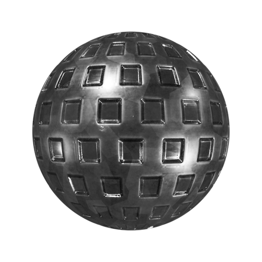 Metal Square plate | FREE metal materials | BlenderKit