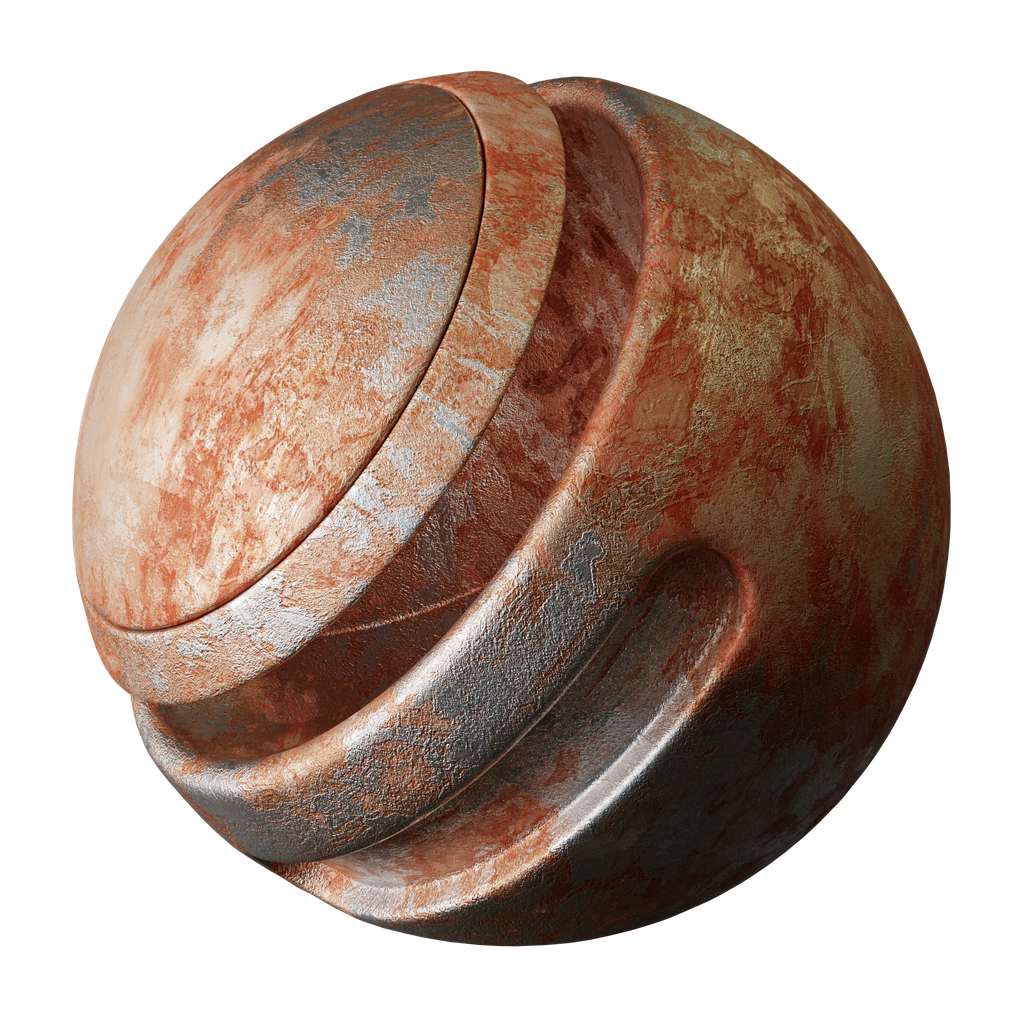 Rusted metal | FREE metal materials | BlenderKit