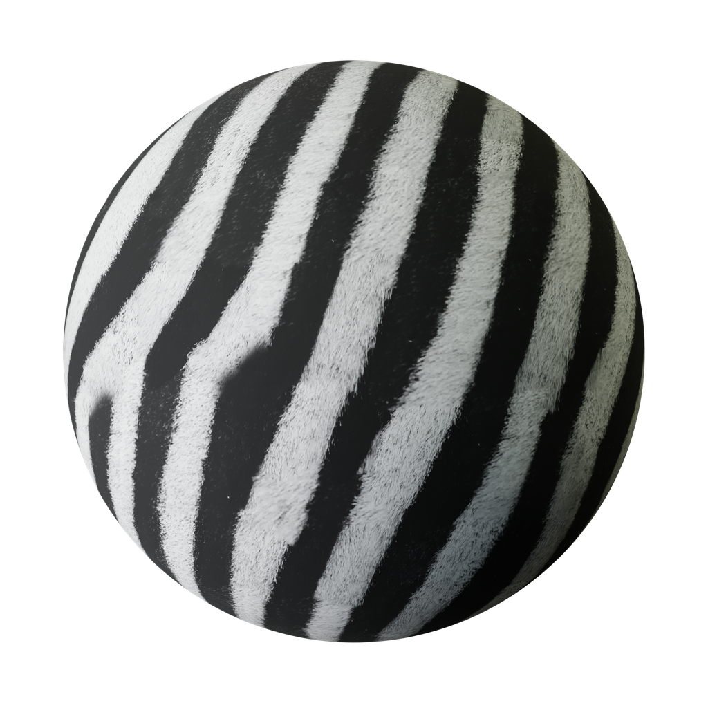 Zebra | FREE animal materials | BlenderKit