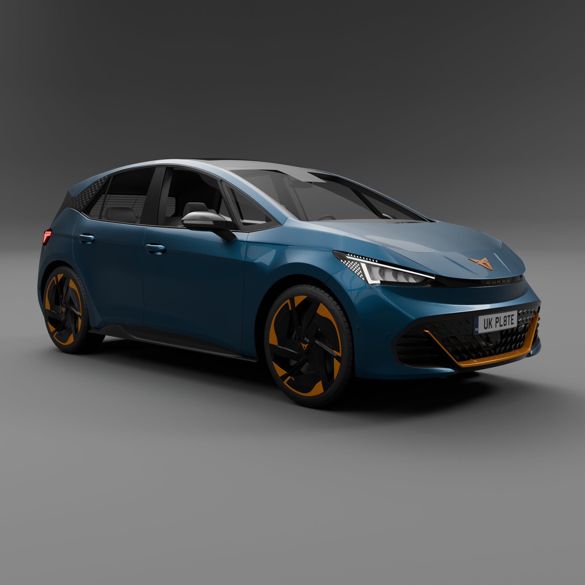 Cupra Born | Modern Cars models | BlenderKit