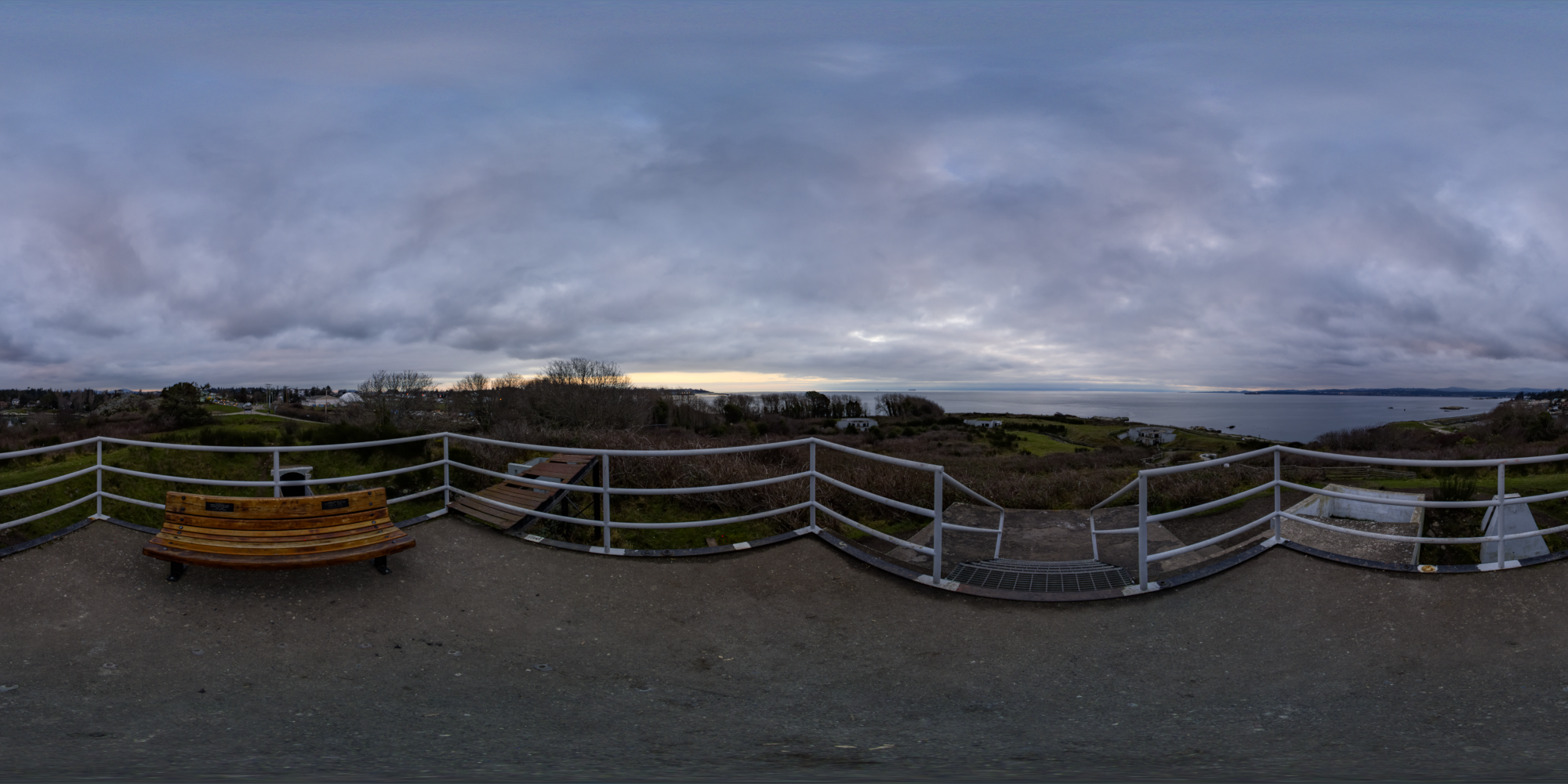 Cloudy Overcast Sunset | Nature HDRis | BlenderKit