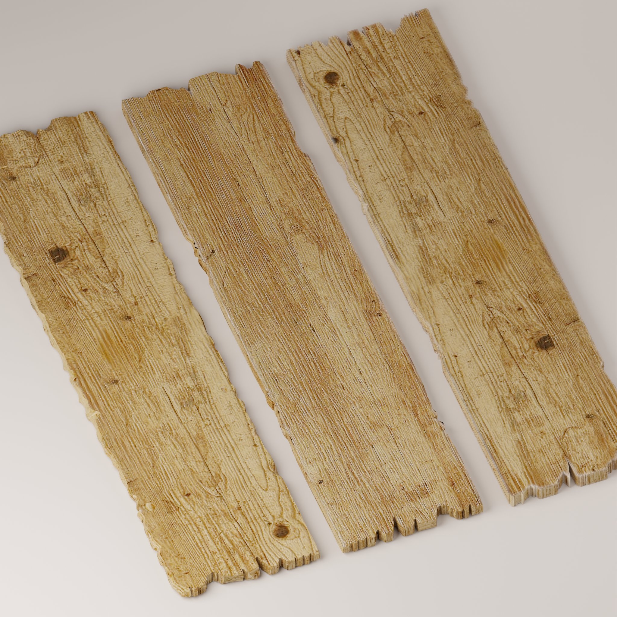 PBR Wooden Planks | FREE models | BlenderKit