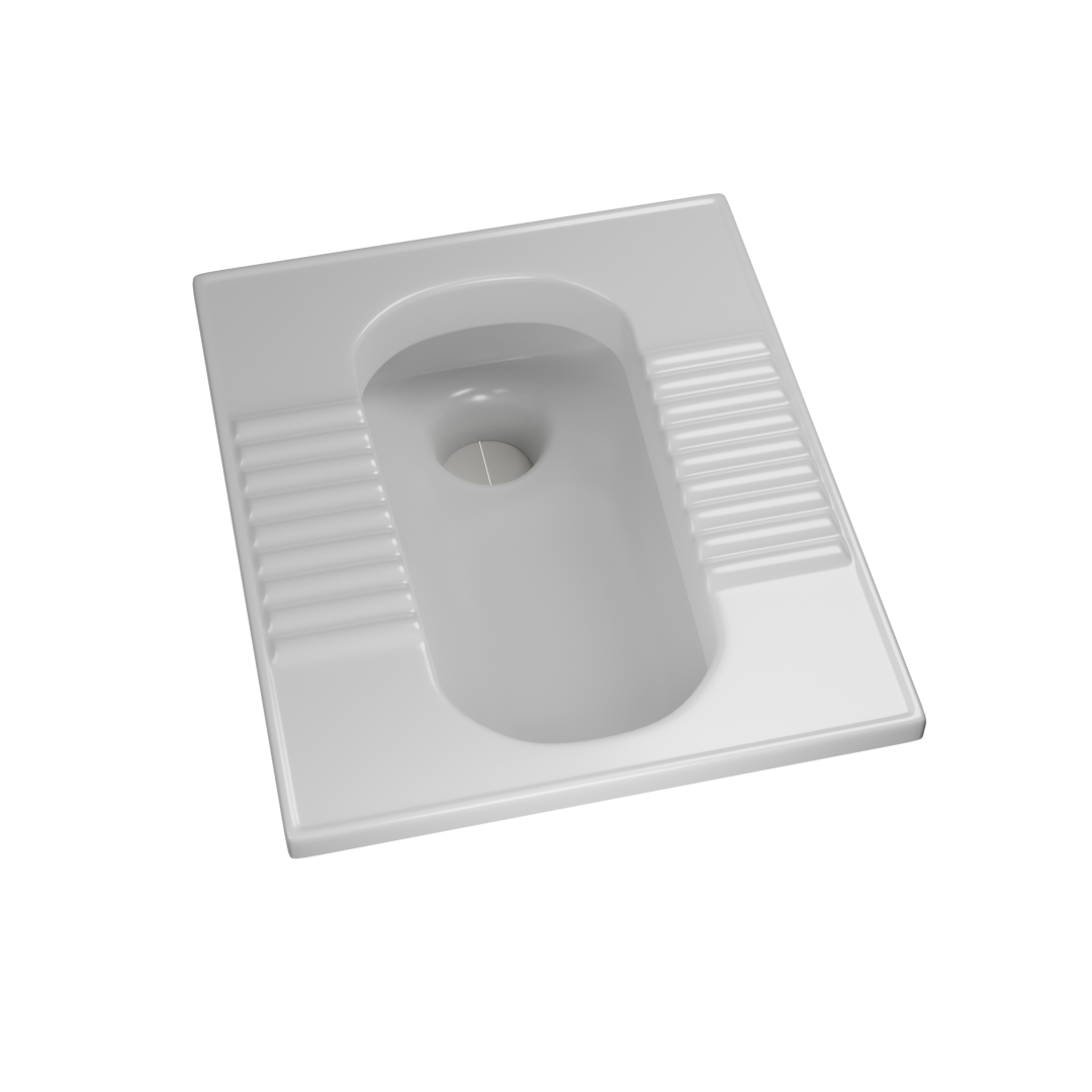 Squat toilet | FREE Toilets & Bidets models | BlenderKit