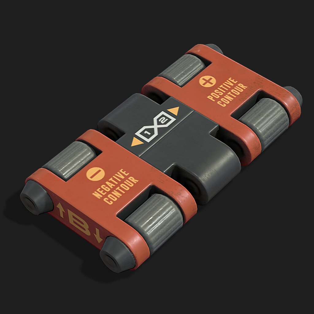 Joint Bracket Kitbash Prop | Electronic Devices models | BlenderKit