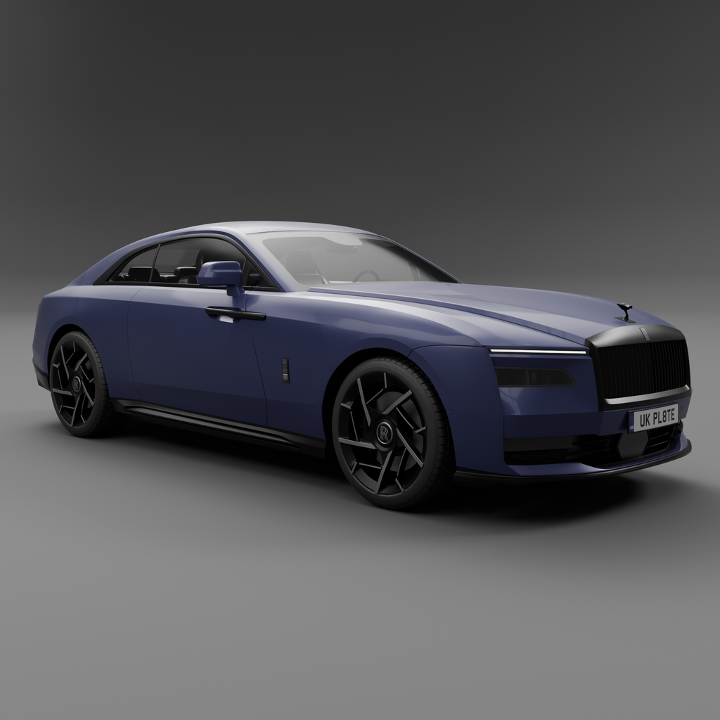 Rolls-Royce Spectre Black Badge | Luxury Cars models | BlenderKit