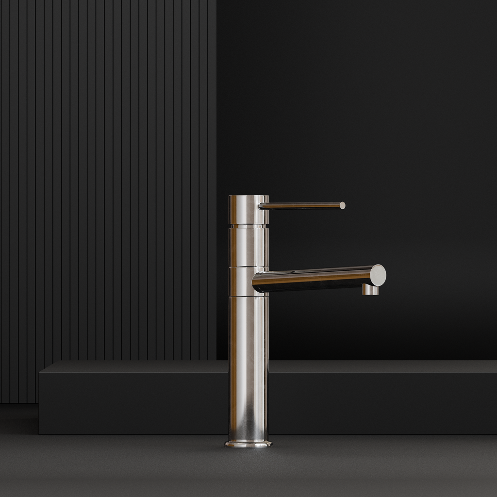 Faucet Neutron 17118 by Gessi | Kitchen Faucets models | BlenderKit