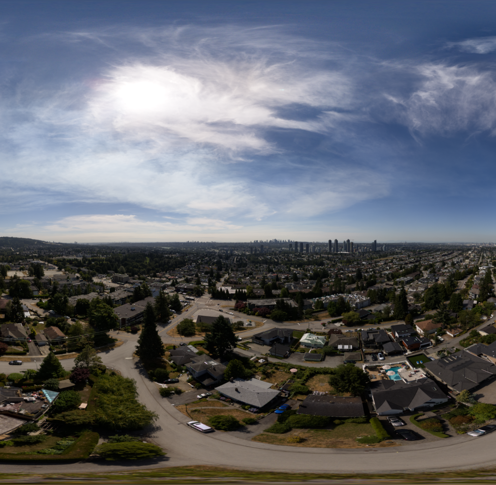 BlenderKit | Download the Modern Cityscape Sunny Cloudy Day hdr