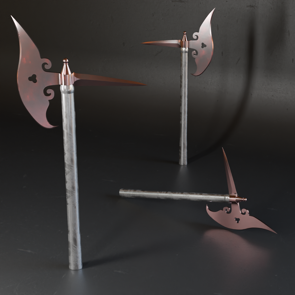MK Axe lowpoly-024 | Historical Weapons models | BlenderKit