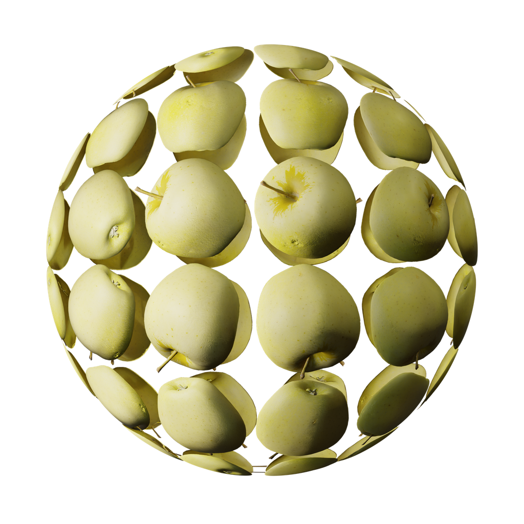 Apple Atlas | FREE organic materials | BlenderKit