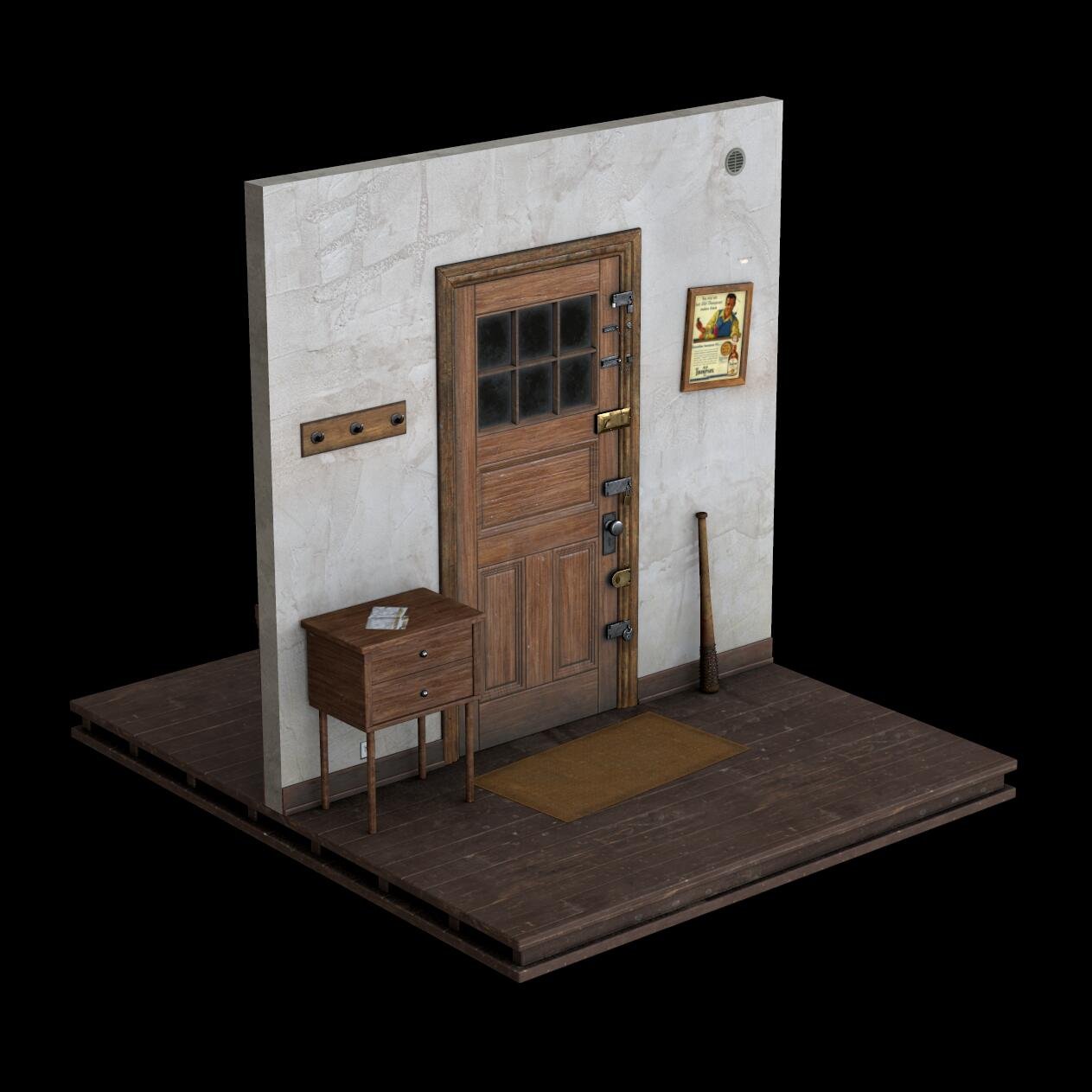 Door | FREE Doors models | BlenderKit