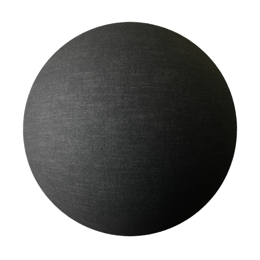Black Nylon Fabric PBR | FREE Flat Weave Fabric 3D Materials materials ...