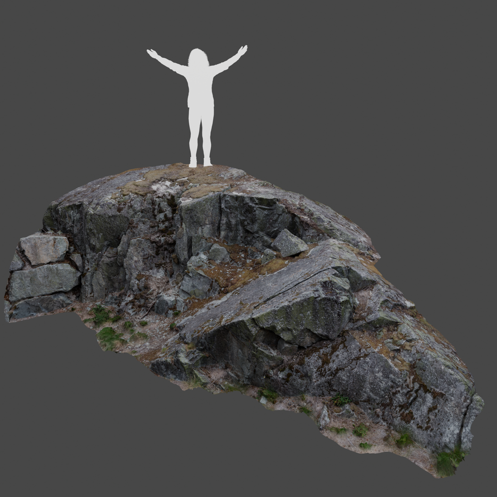 Rock Formation in Nature | Environment Elements models | BlenderKit
