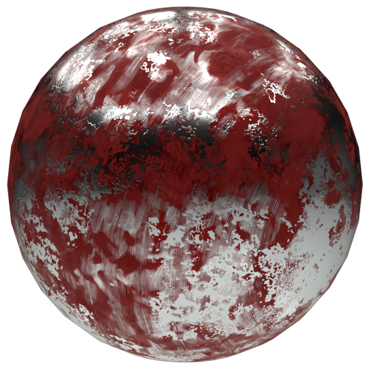 Metal Paint Brushstroke | FREE 3D metal materials | BlenderKit