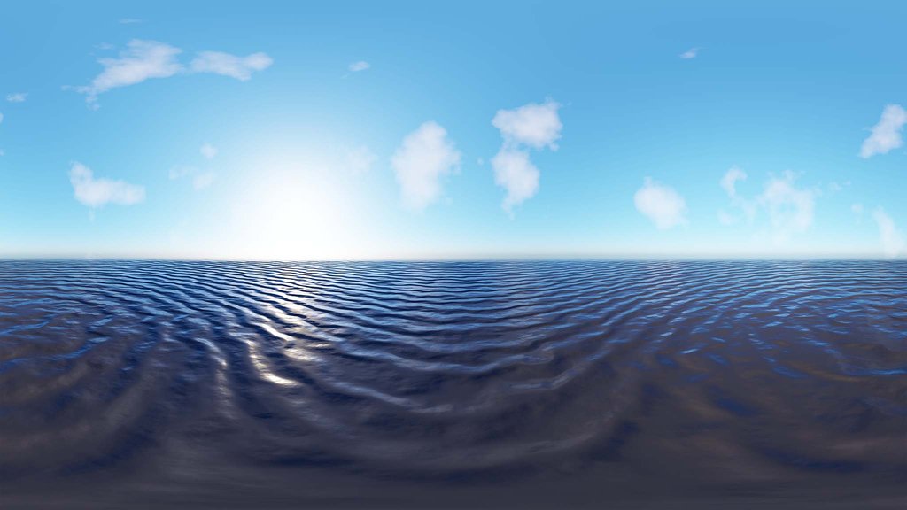 Ocean Horizon Sunset HDRI | Water Environments HDRis | BlenderKit