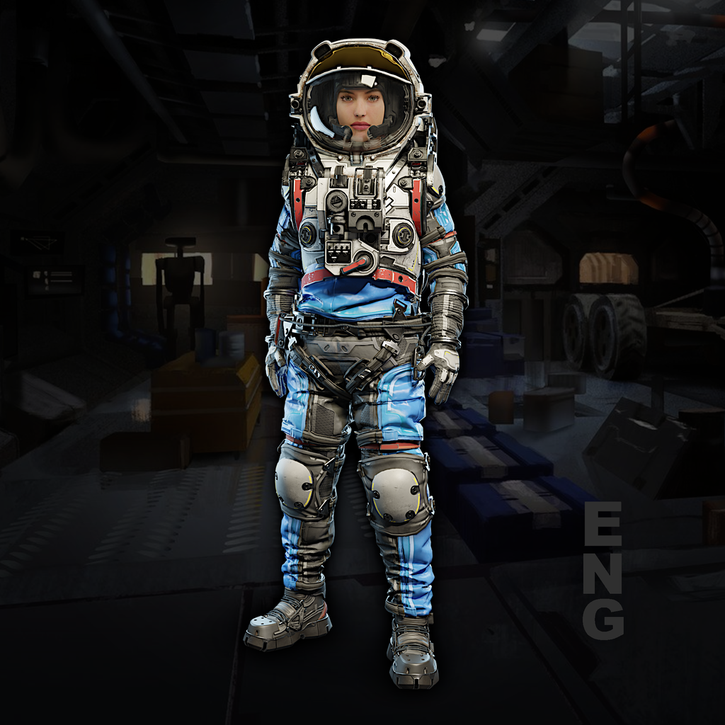 Space Explorer | 3D Humanoids models | BlenderKit