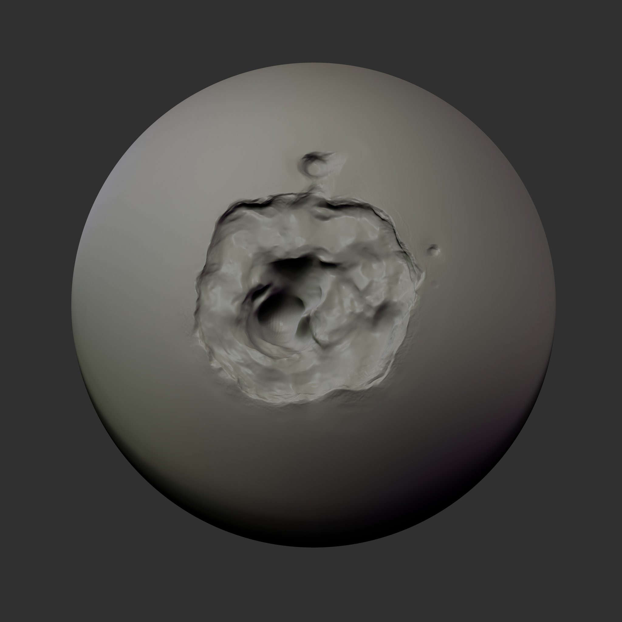 NS Concrete Damages Bullet Impact | concrete brushes | BlenderKit
