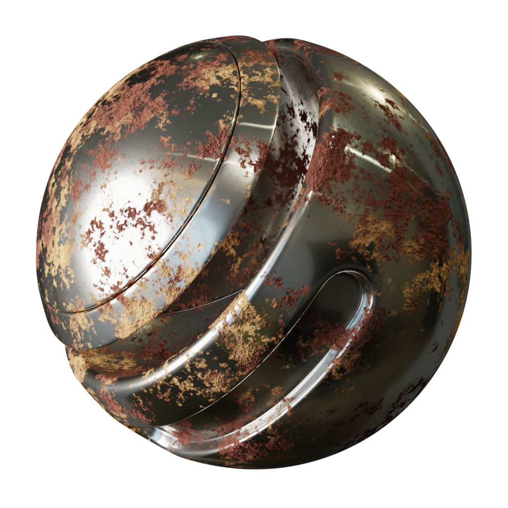 Rusty Metal 02 | FREE metal materials | BlenderKit