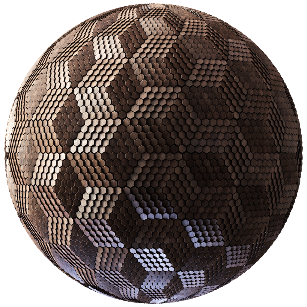 Polygons Tiles | FREE wood materials | BlenderKit