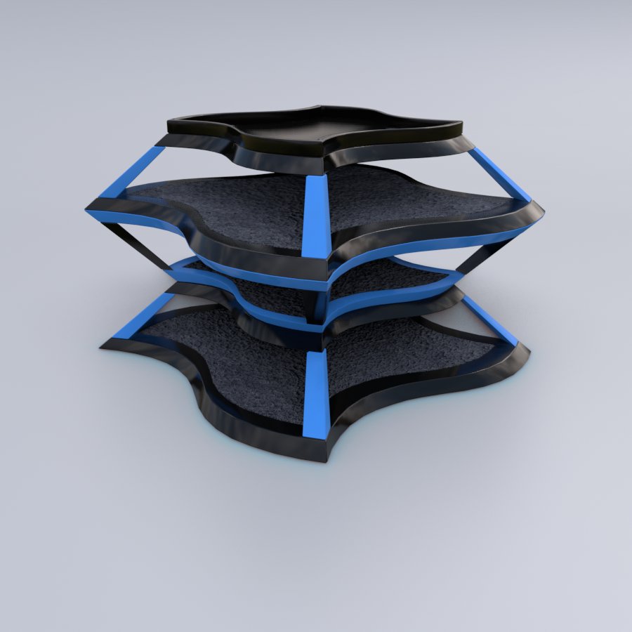 Table Storage | FREE Office Storage Spaces models | BlenderKit