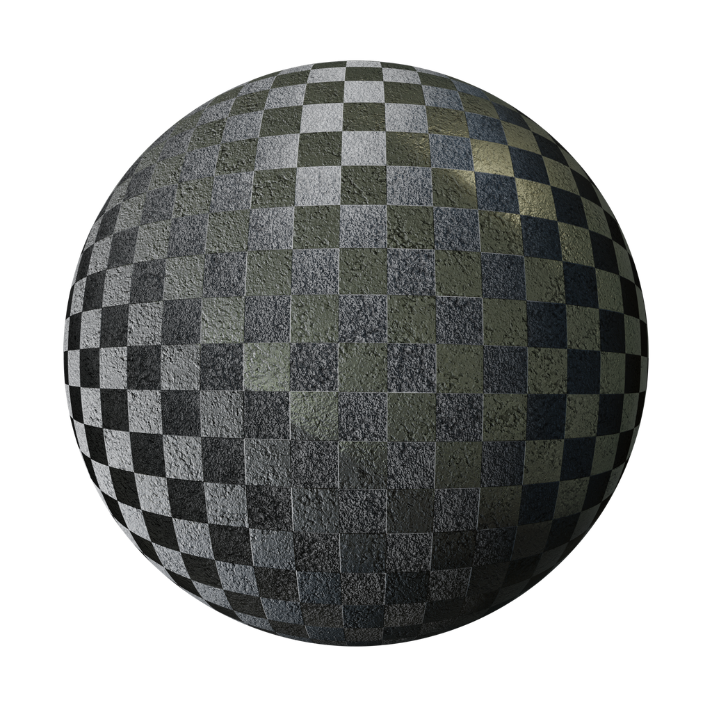 Checkerboard pattern. | FREE concrete materials | BlenderKit