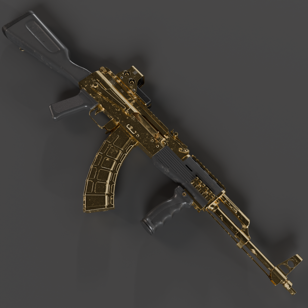 Assault Rifle | Modern Weapons models | BlenderKit