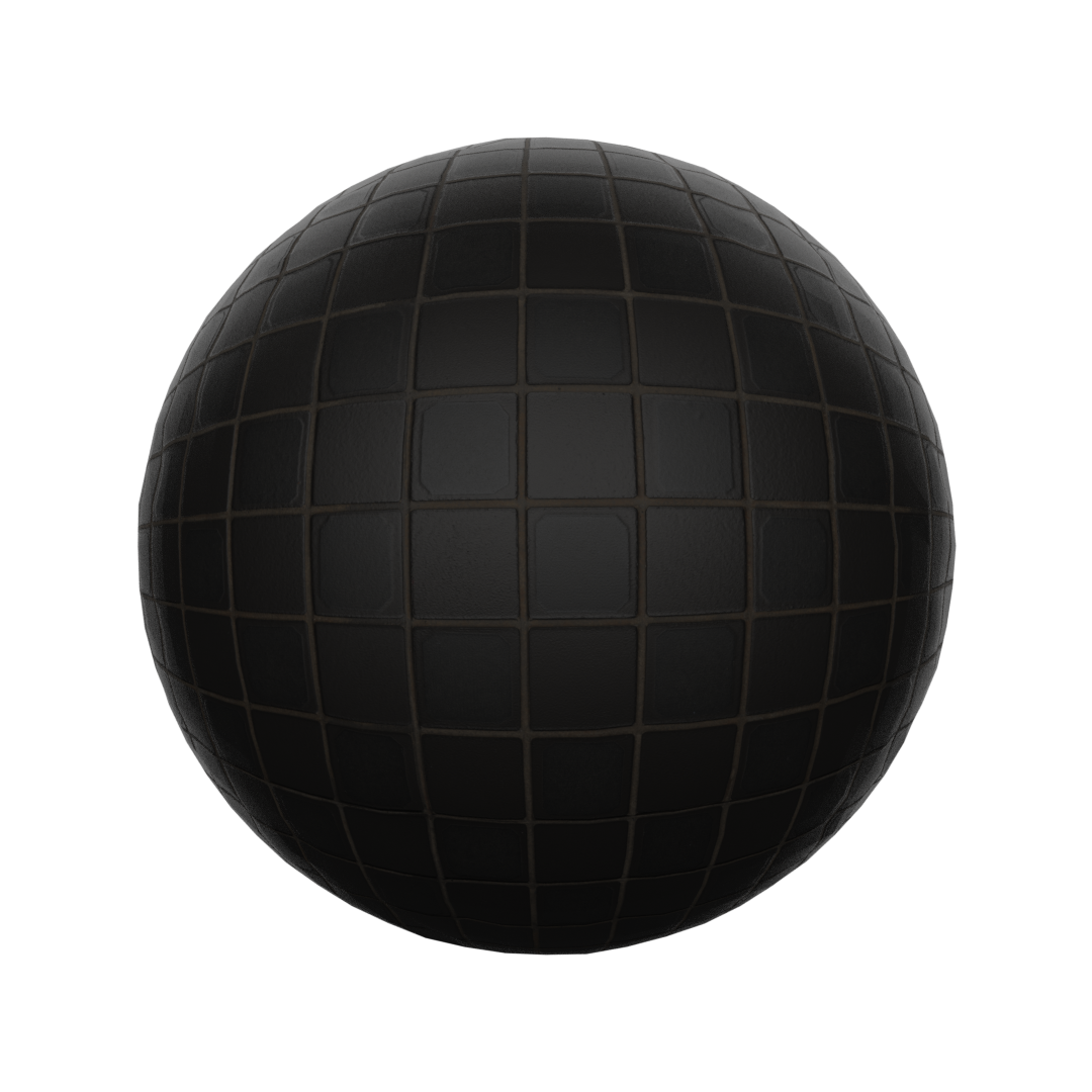 Black floor tiles | FREE tiles materials | BlenderKit