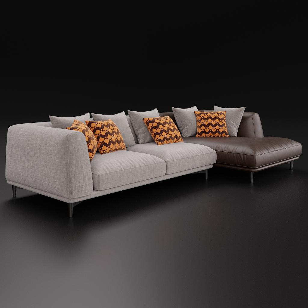 Sofa Bonsai | Sofas models | BlenderKit