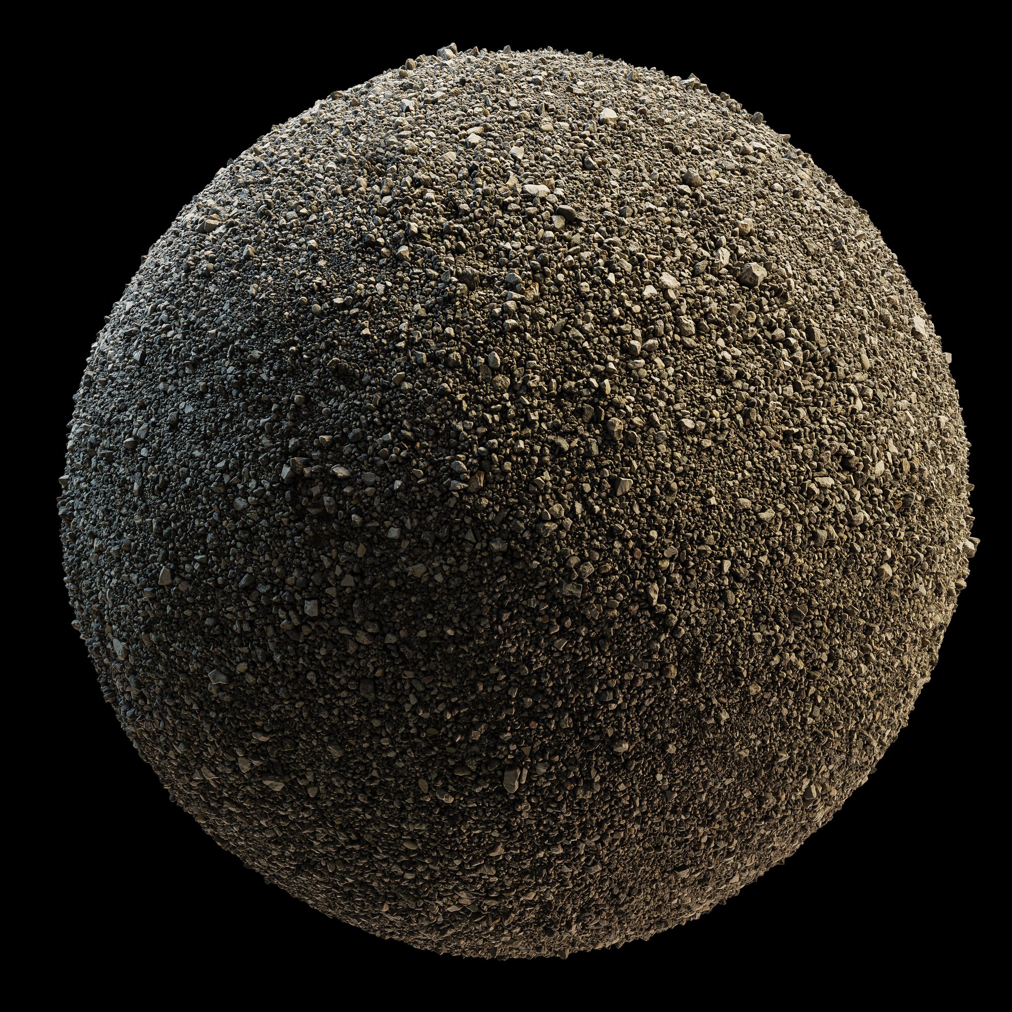 Parking gravel | FREE ground materials | BlenderKit