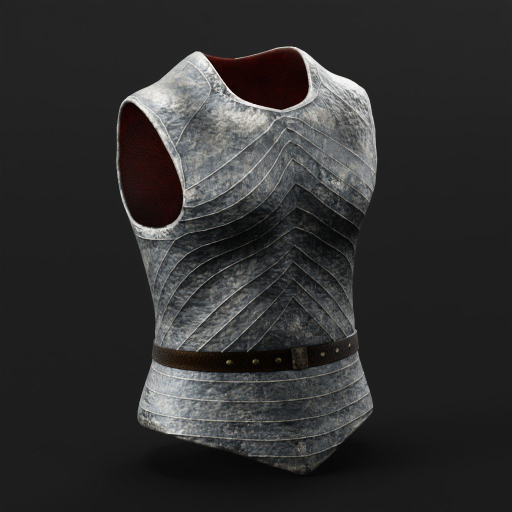 Breast Plate Body Armour | Historical Weapons models | BlenderKit