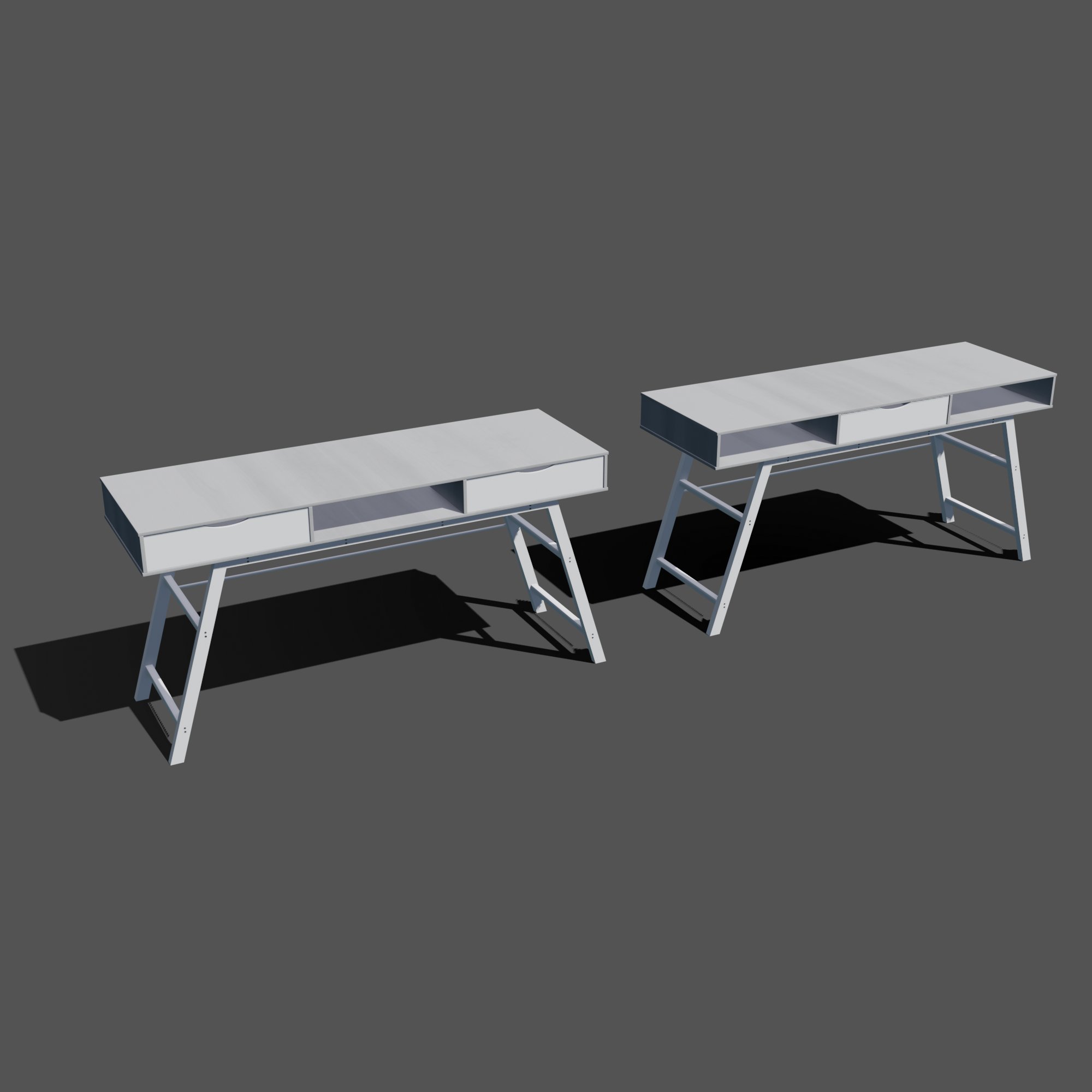 Office Table | 3D Desk models | BlenderKit
