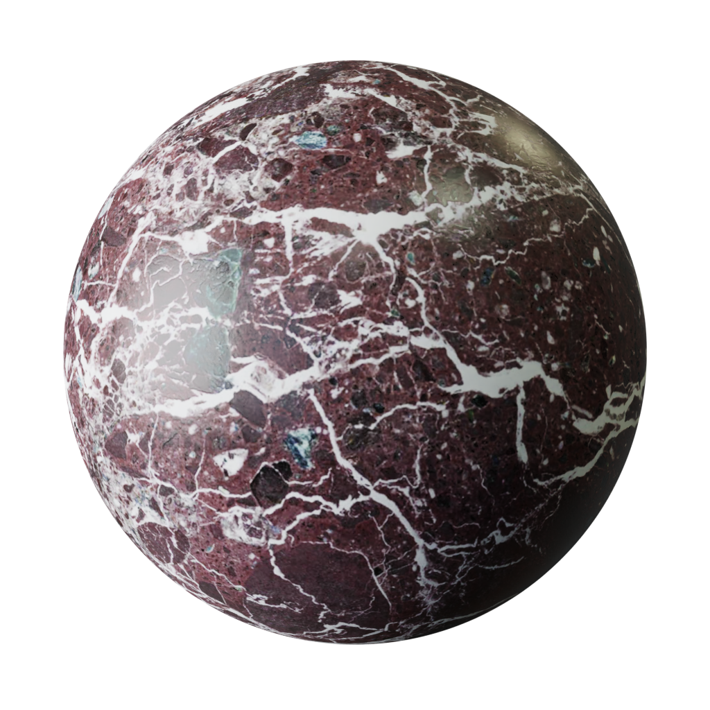 BlenderKit | Download the FREE Dark red Marble Levanto material