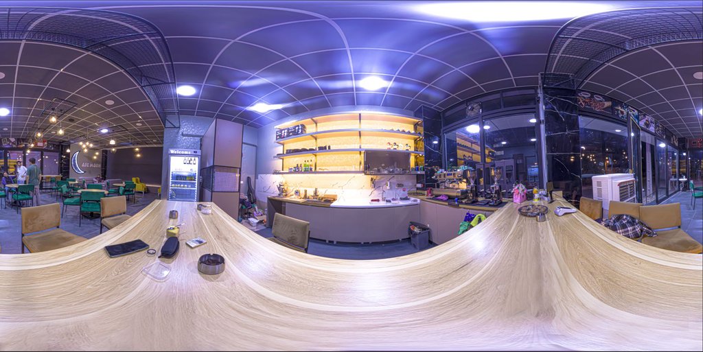 Night Bar Interior Lights | Public HDRis | BlenderKit