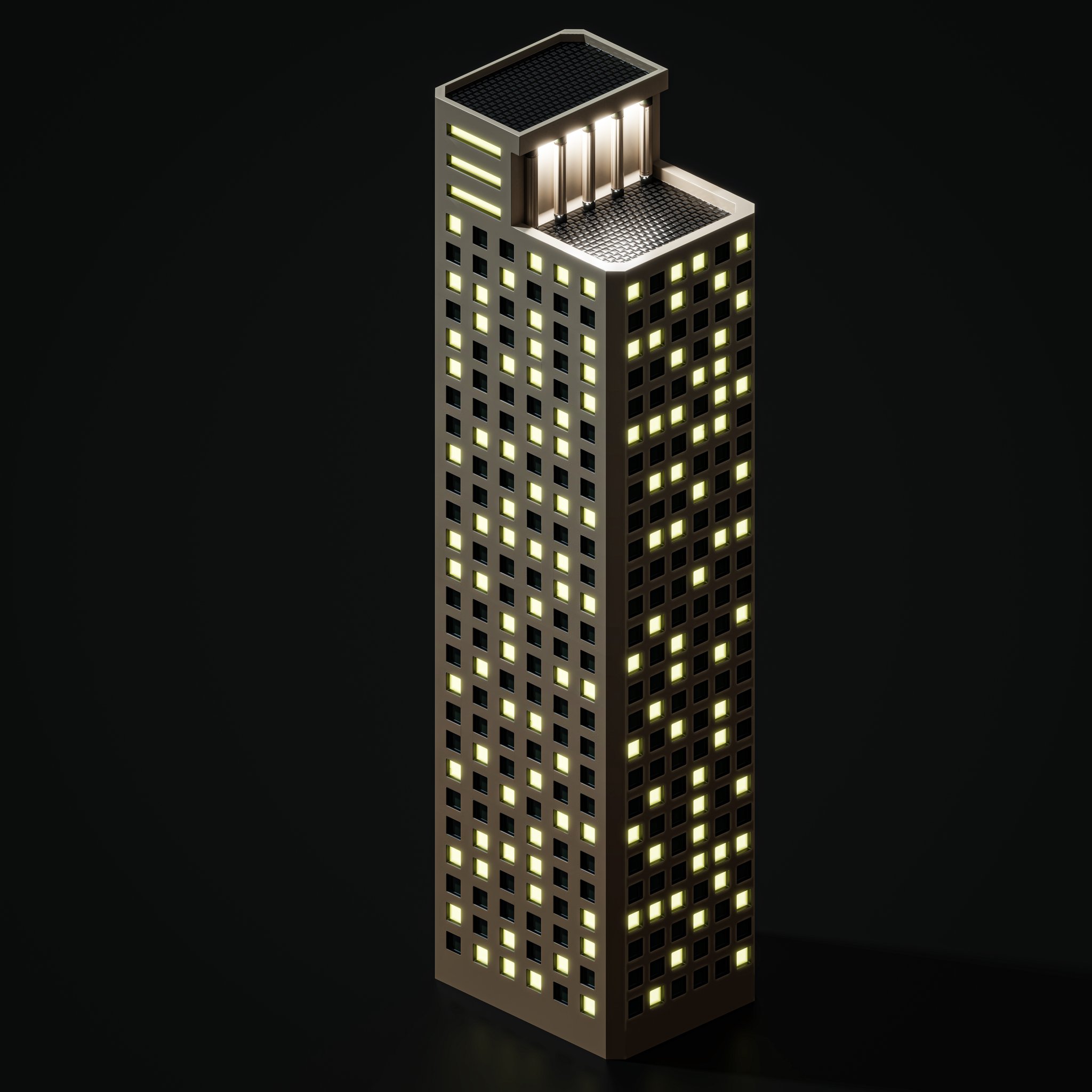 Skycraper | Private Buildings models | BlenderKit