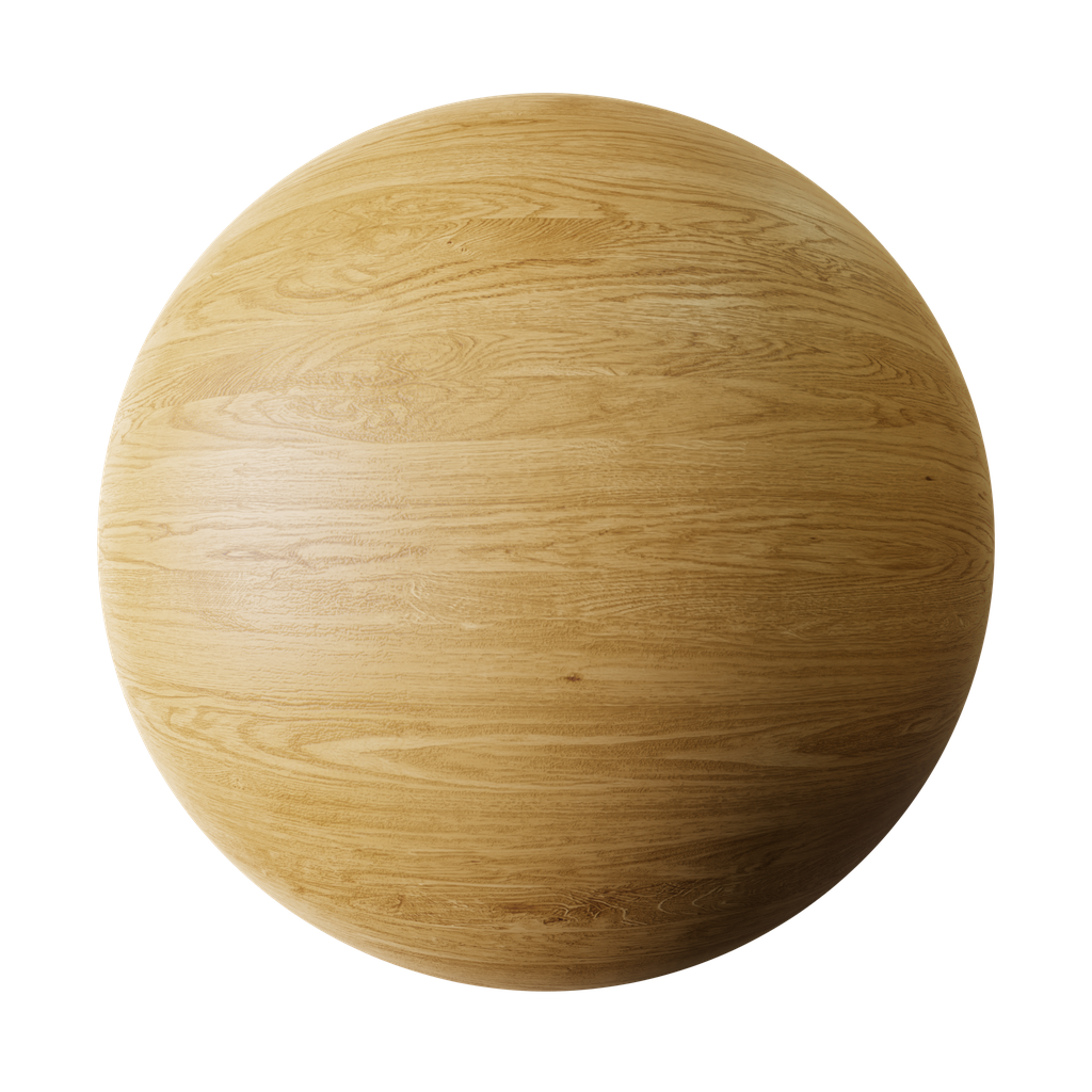 BlenderKit | Download the FREE Oak Wood Natural Clean material