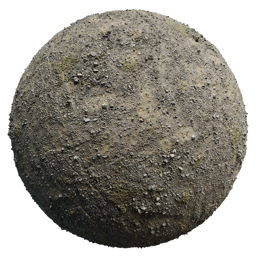 Rock Ground Yellow | FREE ground materials | BlenderKit