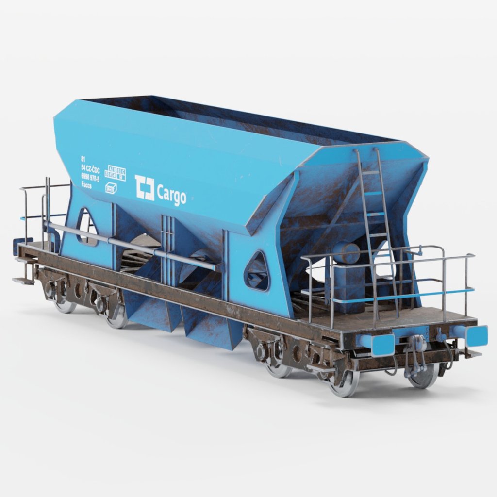 Train Tracks | FREE Cargos models | BlenderKit
