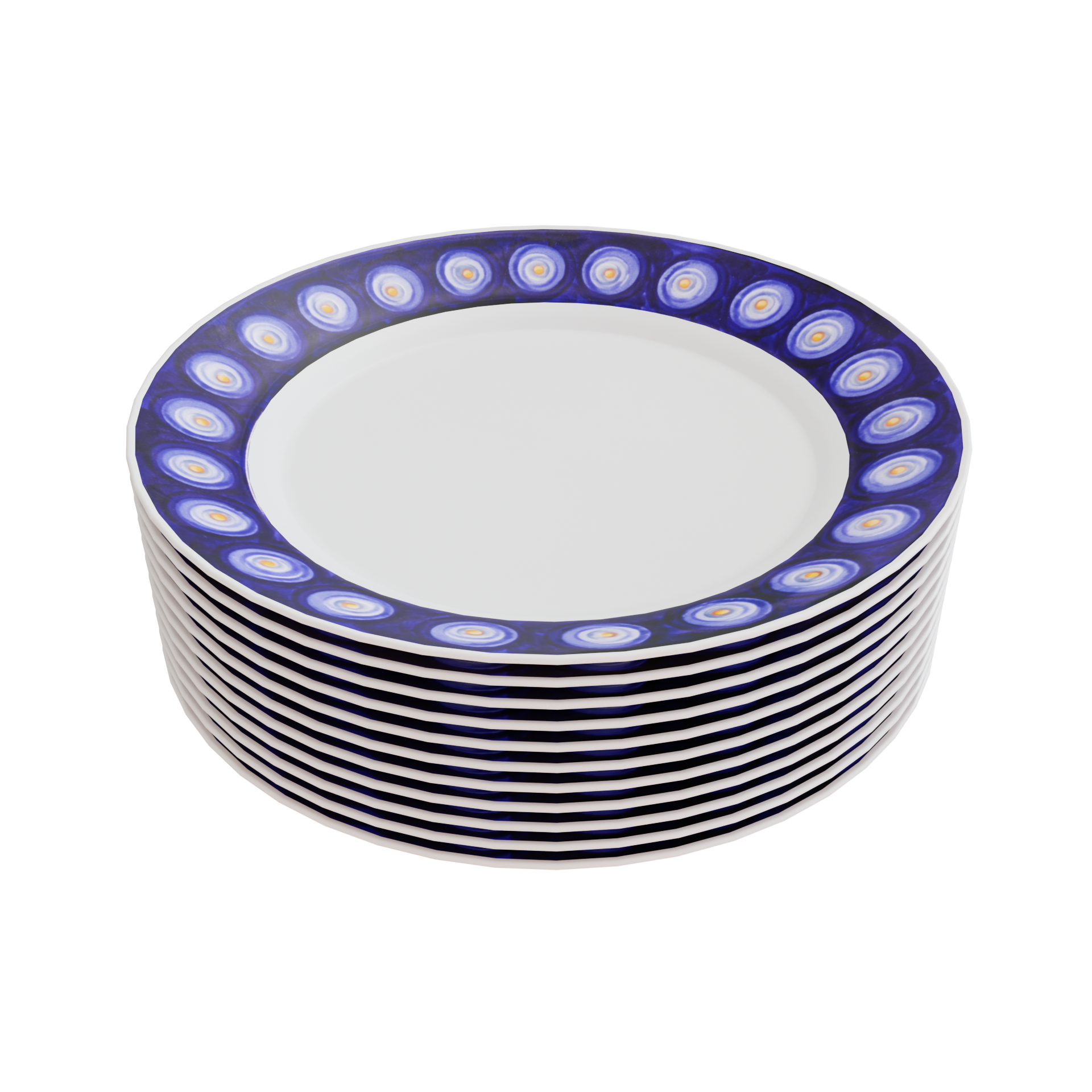 Ceramic plate | Kitchenware models | BlenderKit