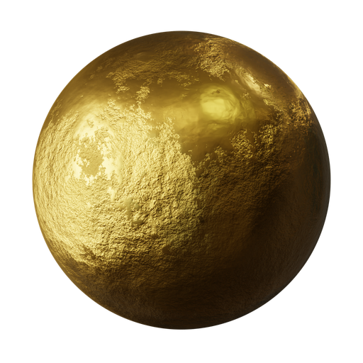 BlenderKit | Download the FREE Flawed Gold Texture material