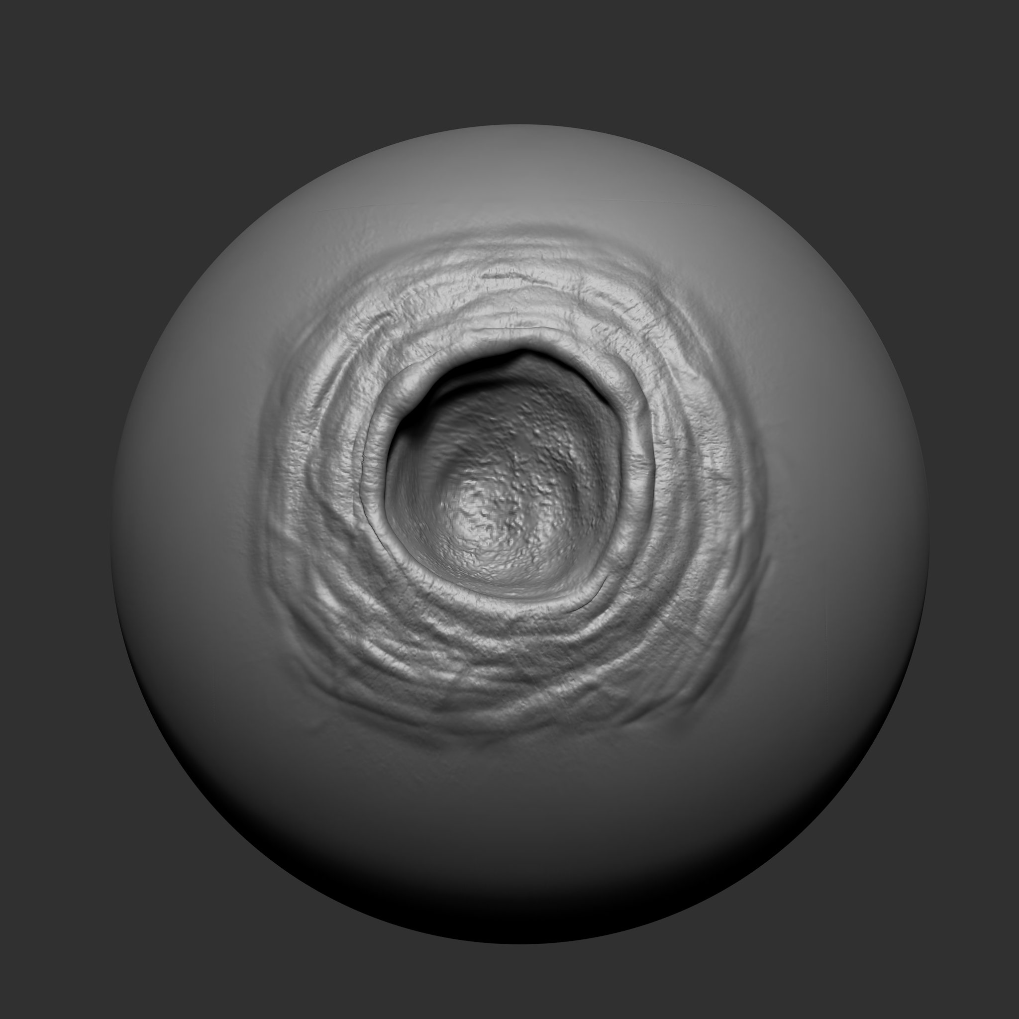 NS Alien Creature Hole Round | misc brushes | BlenderKit