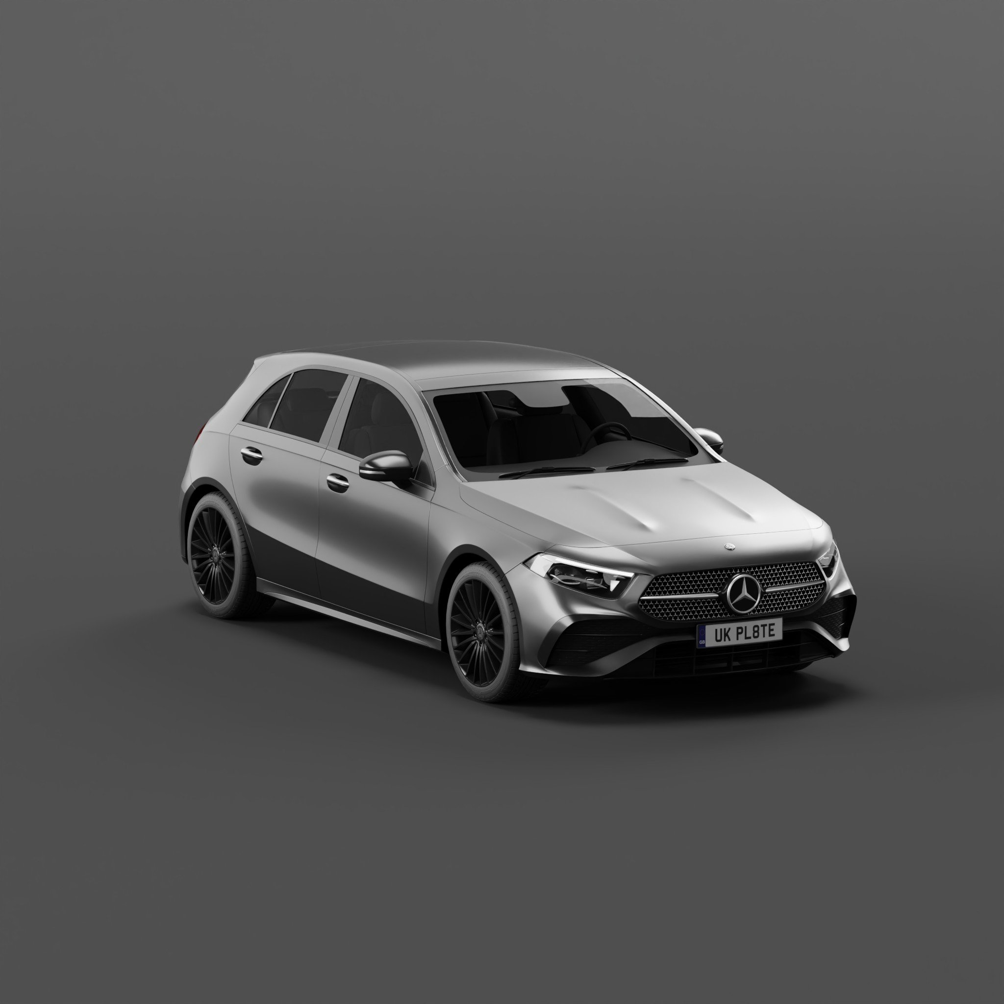 Mercedes-Benz A-Class AMG 2023 | Modern Cars models | BlenderKit