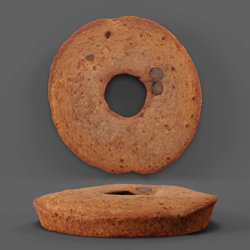 Chocolate Donut scan | FREE Sweets / Desserts models | BlenderKit