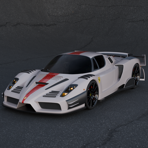 Ferrari FXX | FREE Luxury Cars models | BlenderKit
