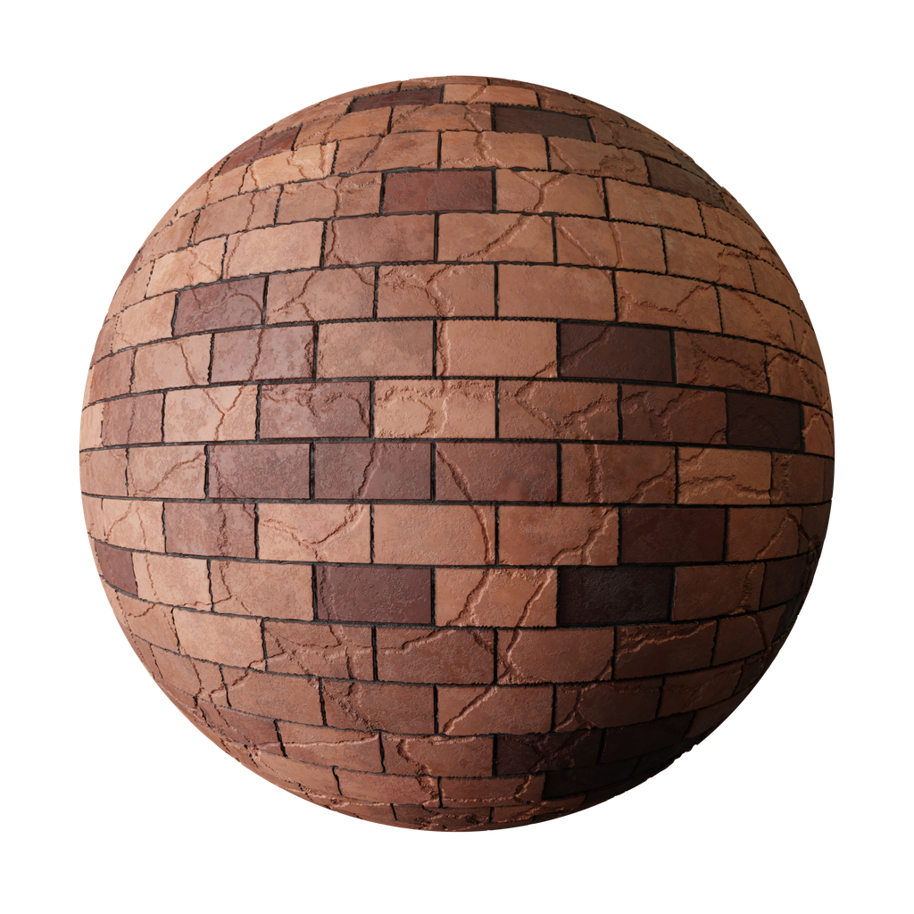 Realistic prucedural bricks | FREE bricks materials | BlenderKit