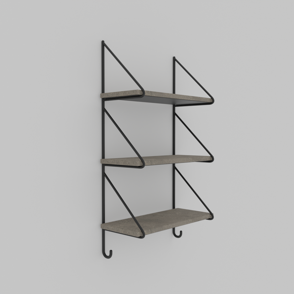 Wall Shelf | FREE Shelves models | BlenderKit