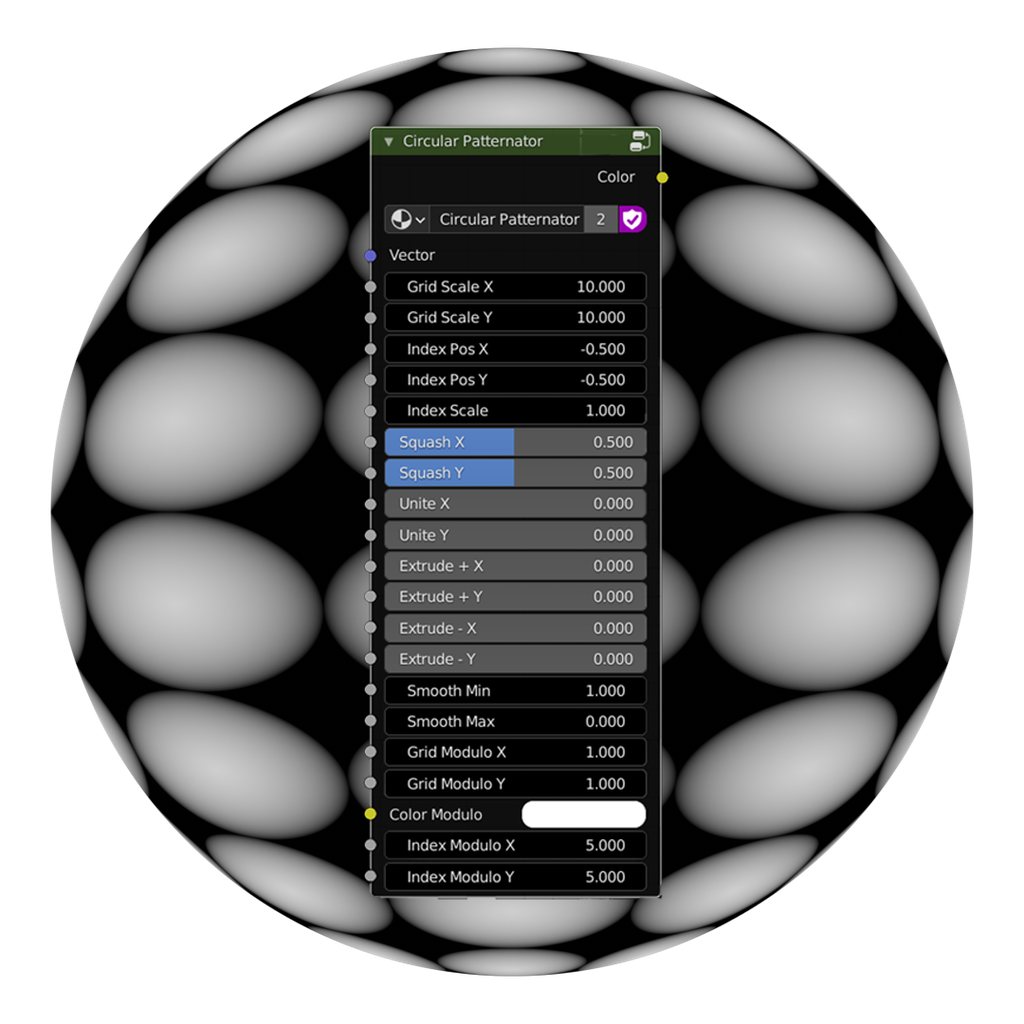 Procedural Circular Pattern Generator Node | FREE fx materials | BlenderKit