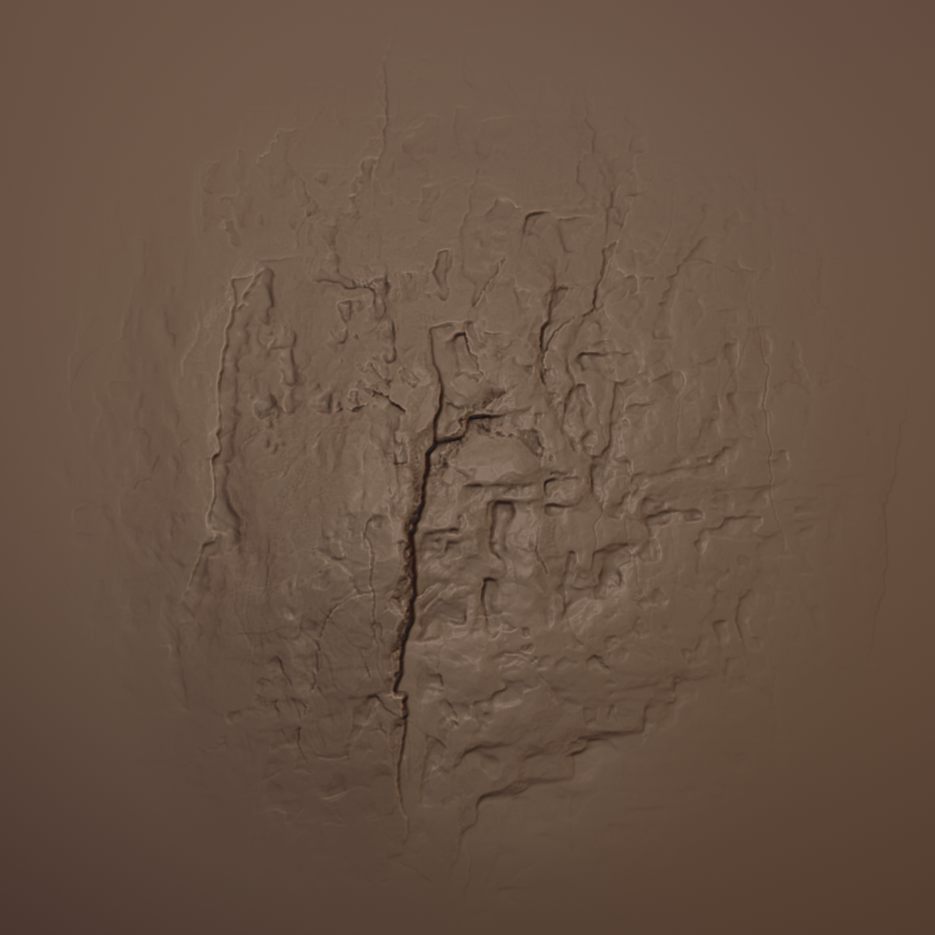 Rock Rugged Brush | rock brushes | BlenderKit
