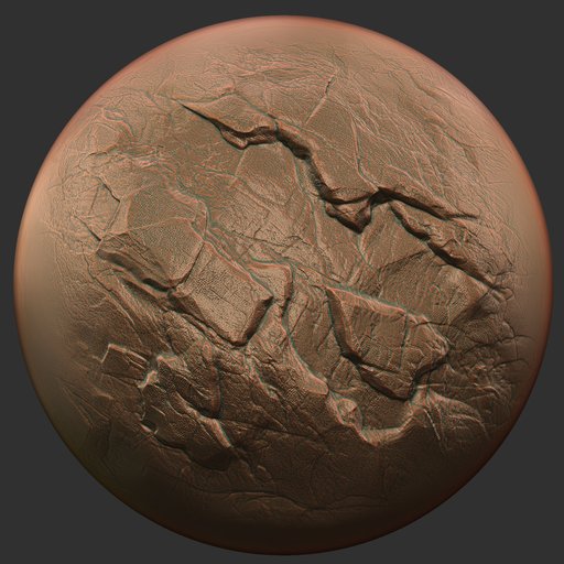 ER_Rock Brush.002 | rock brushes | BlenderKit