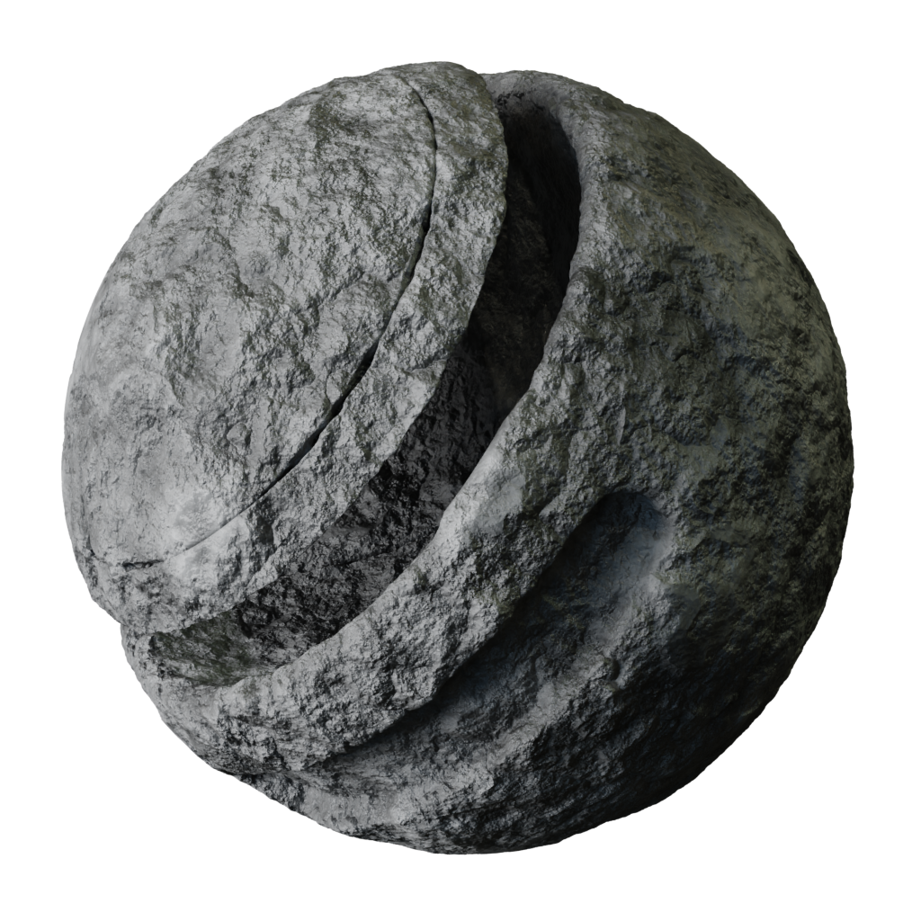 Ancient Rugged Weathered Stone | FREE rock materials | BlenderKit