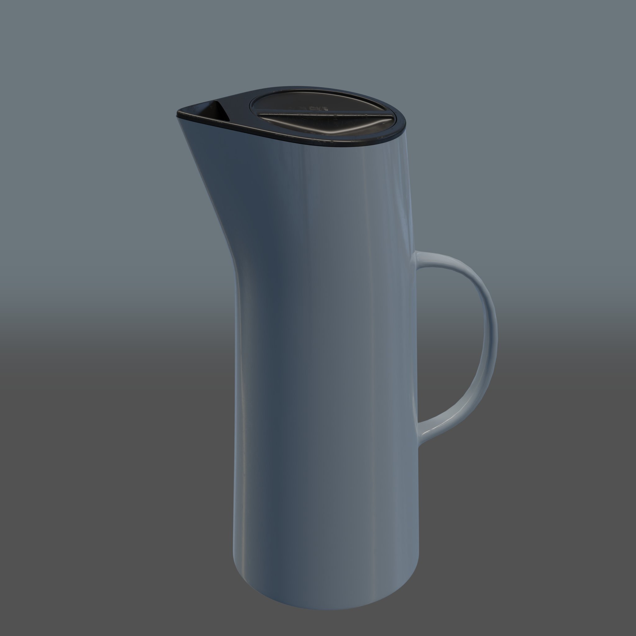 Vintage Japanese Thermos | Kitchenware models | BlenderKit