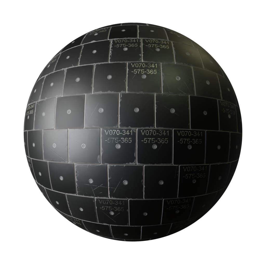 SpaceShuttle heat shield | FREE tech materials | BlenderKit